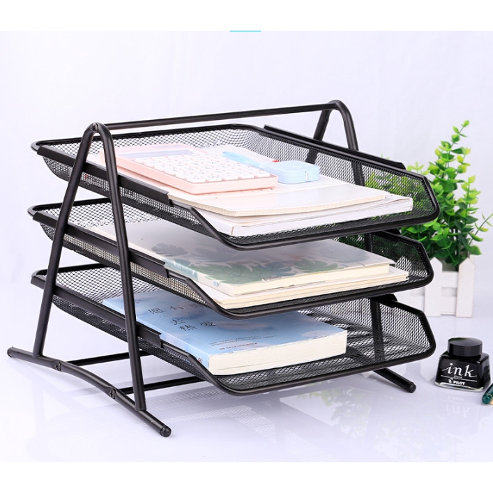 3 Layer File Tray/ Document Tray / Office Tray Office File Folder ...