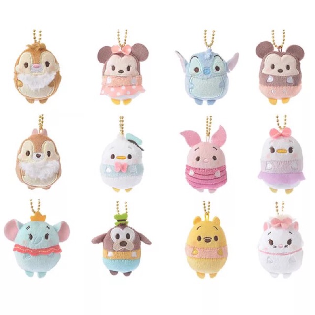 Tsum Tsum Ufufy Keychain Disney Mickey Minnie Daisy Keychain | Shopee ...