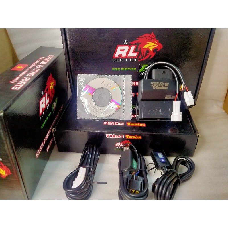 💥Y15ZR V1 V2 /Y16/NVX 155/ RIDER 150Fi ECU RACING PERFORMANCE 💥RED LEO ...