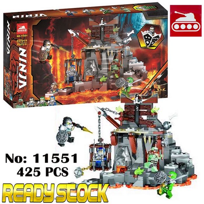 [BELA] LARI BLOCKS 11551 Ninja Going Series Journey to the Skull ...
