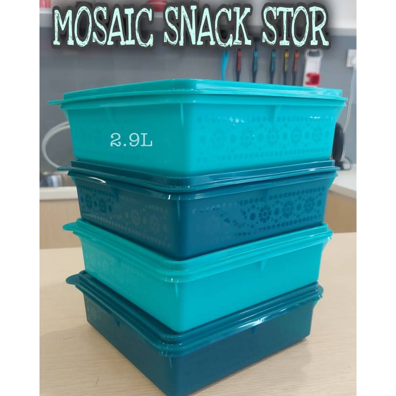 MOSAIC SNACK STOR / BEKAS PUDING / BEKAS AGAR- AGAR / BEKAS KUIH ...