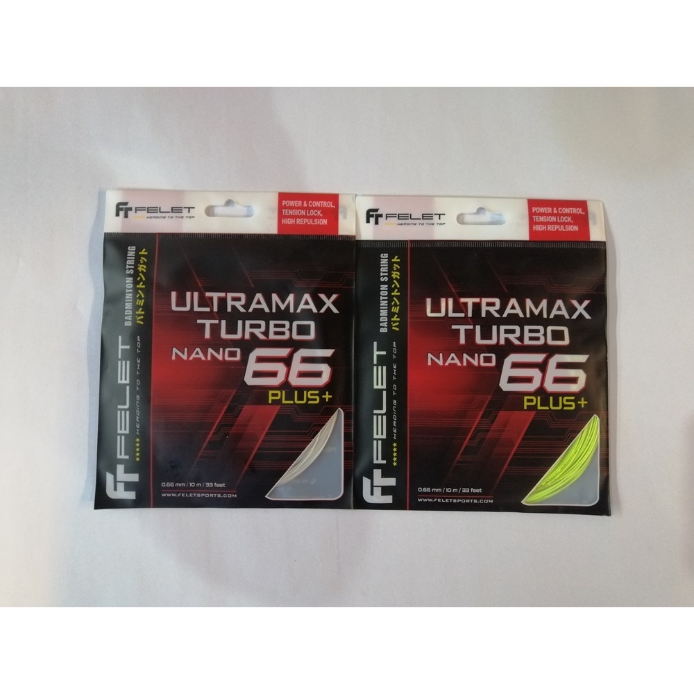 Felet Ultramax Turbo Nano 66 Plus Badminton String 100% Original ...