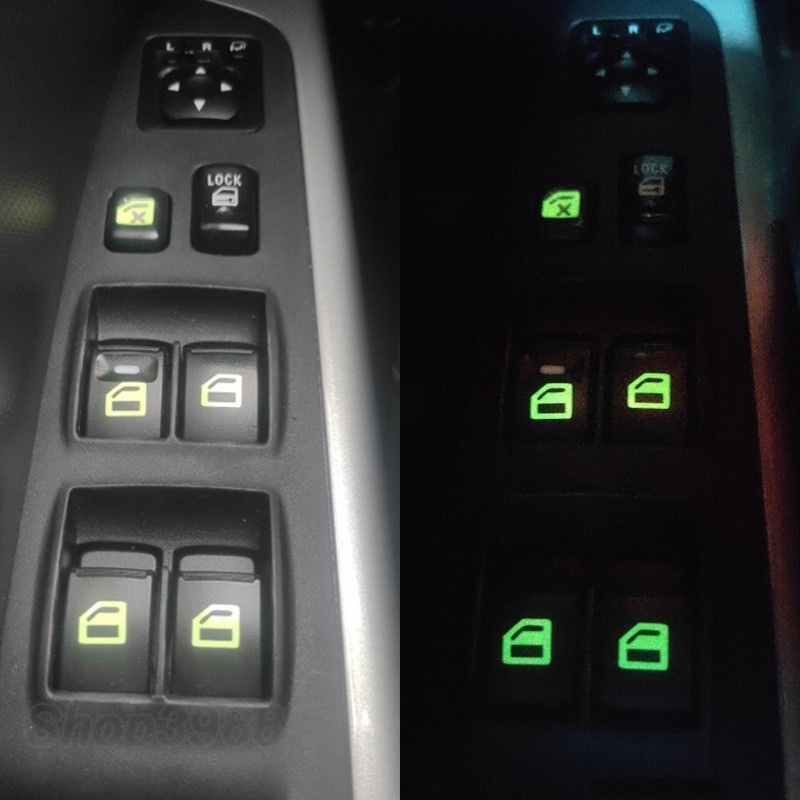 [Ready Stock] Multi-function Button Sticker Circuit Panel Decals Car ...