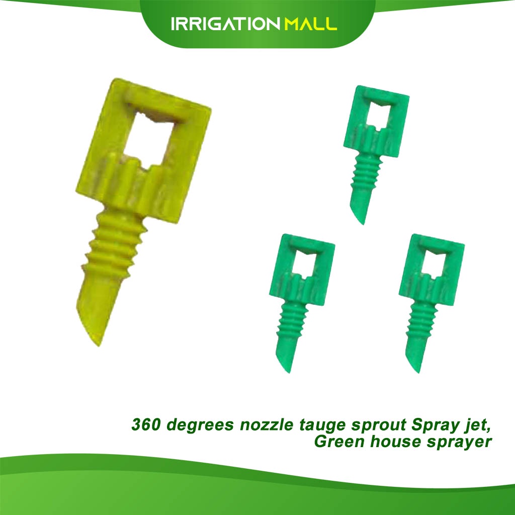 360 degrees nozzle tauge sprout Spray jet, Green house sprayer | Shopee ...