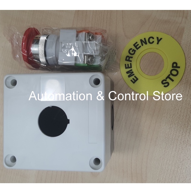 LAY37 EMERGENCY PUSH STOP BUTTON 22mm|E-STOP SWITCH BOX|EMERGENCY STOP PUSH BUTTON|EMERGENCY ...