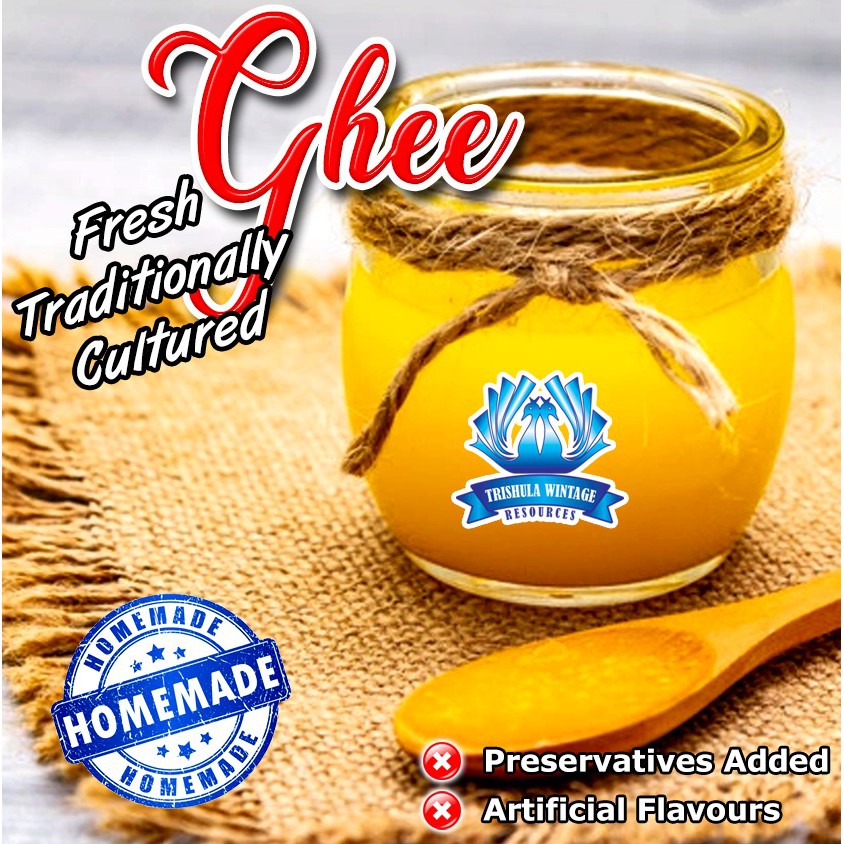 Fresh Homemade Traditionally CULTURED Ghee 300g | Shopee Malaysia