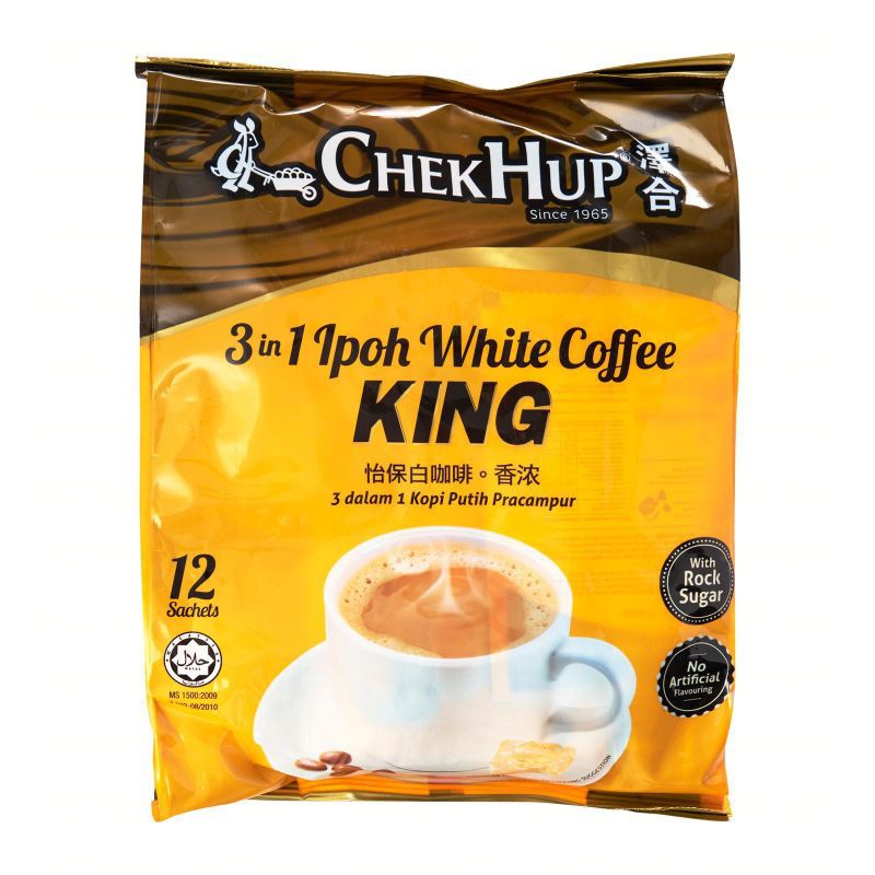 Chek Hup 3 in 1 White Coffee King (12s x 40g) | Shopee Malaysia