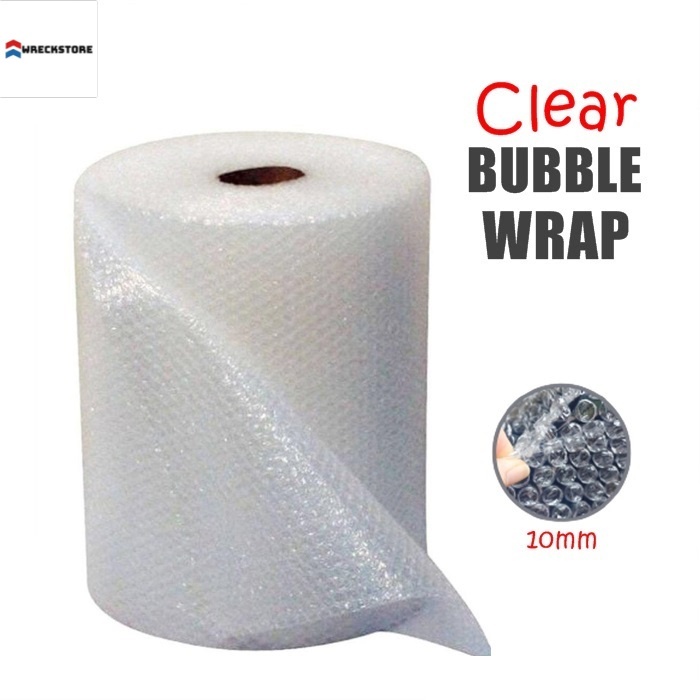 (💯 MURAH 💯) Bubble Wrap Bubblewrap Poly Mailer Single Layer (1 Meter ...