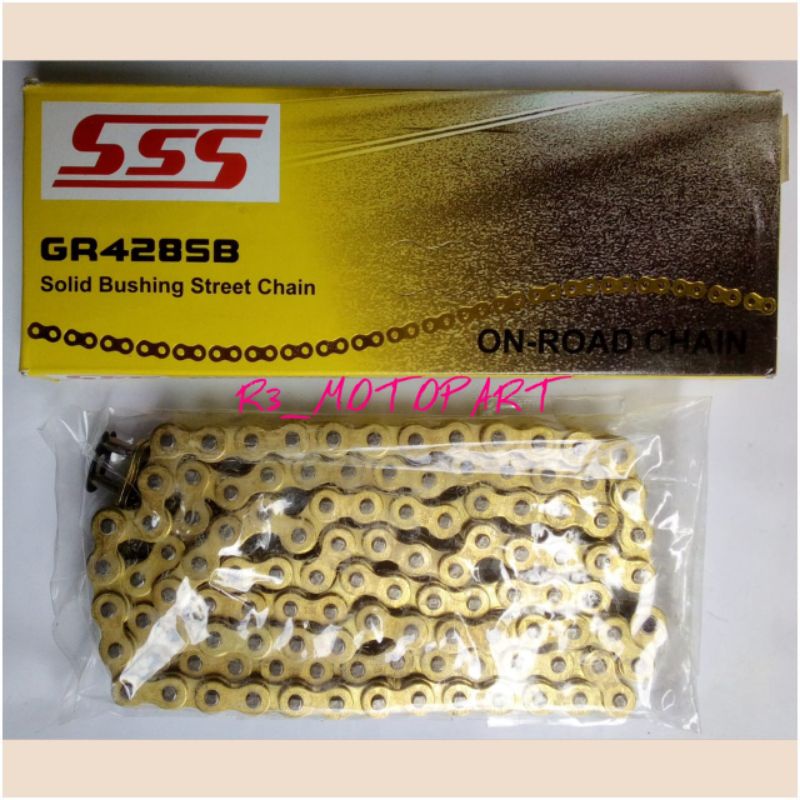 Gold Chain/Gold SSS 428SB-110L Supra X 100/XX/Fit/Revo Old/Win/Grand ...