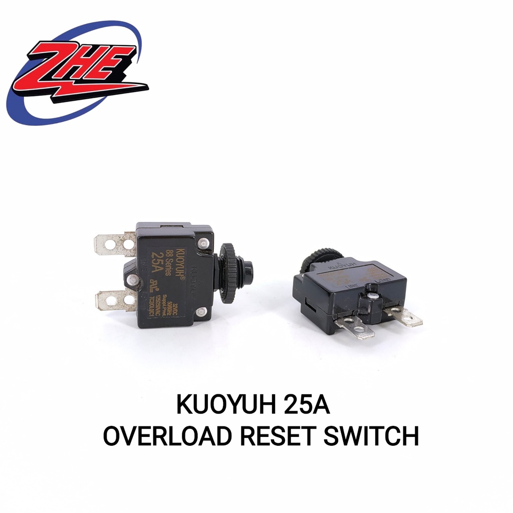 ( 5A ~ 50A ) OVERLOAD RESET SWITCH / PROTECTION CIRCUIT BREAKER ...