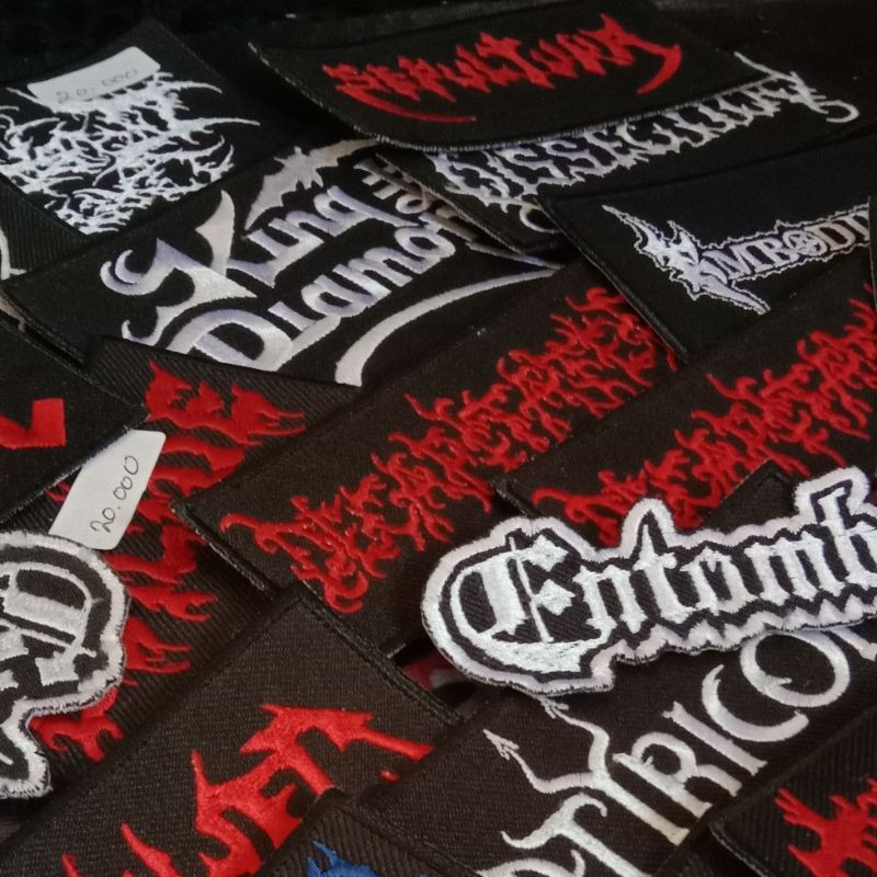 Entombed ACDC DECALATED KING DIAMOND DISSECTION DISVOWED Strip ...