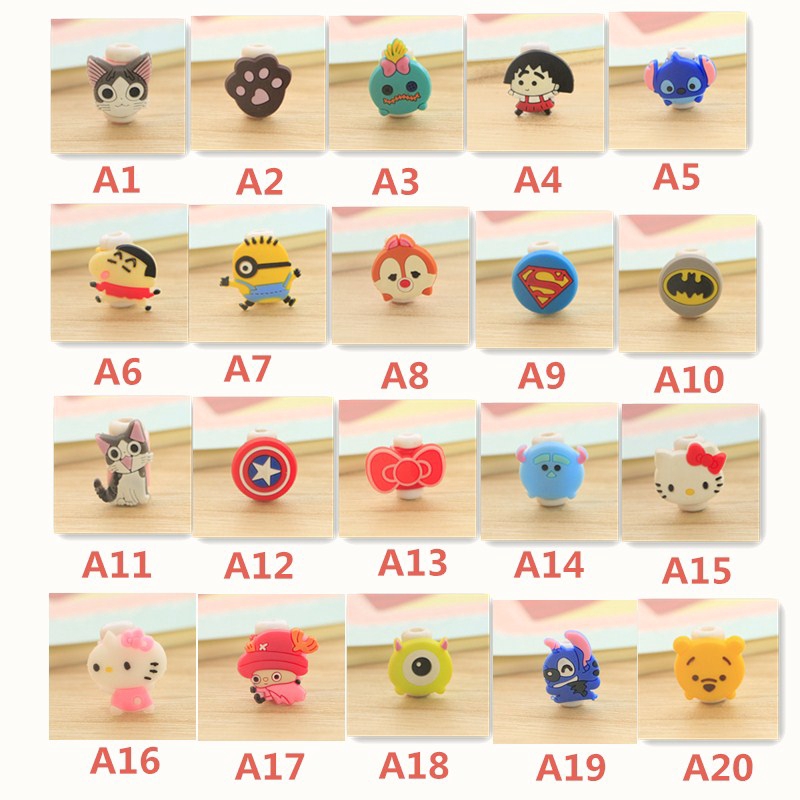 Cartoon Cable Protector Data Line Protective Cover Charging Cable ...
