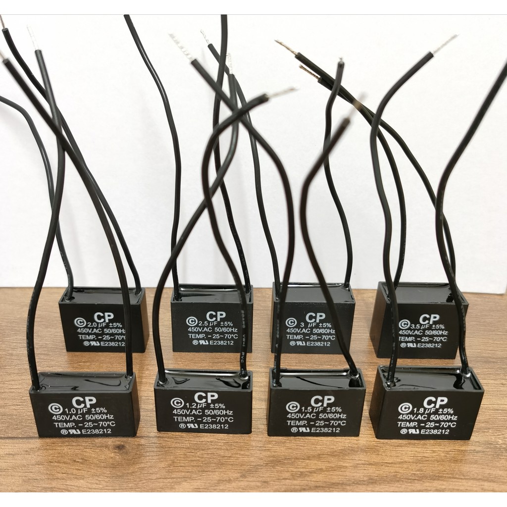 CP Capacitor Fan Motor 1.0uF/1.2uF/1.5uF/1.8uF/2uF/2.5uF/3uF/3.25uF/3 ...