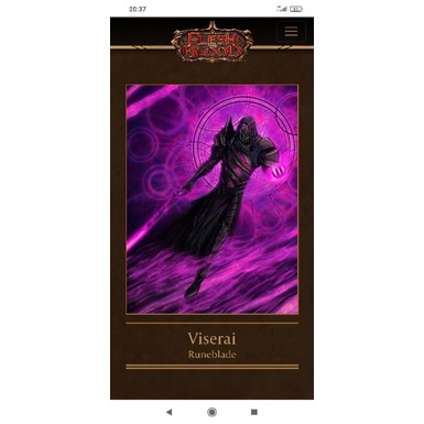 AK Fabtcg ARC Viserai Preconstructed Deck | Shopee Malaysia