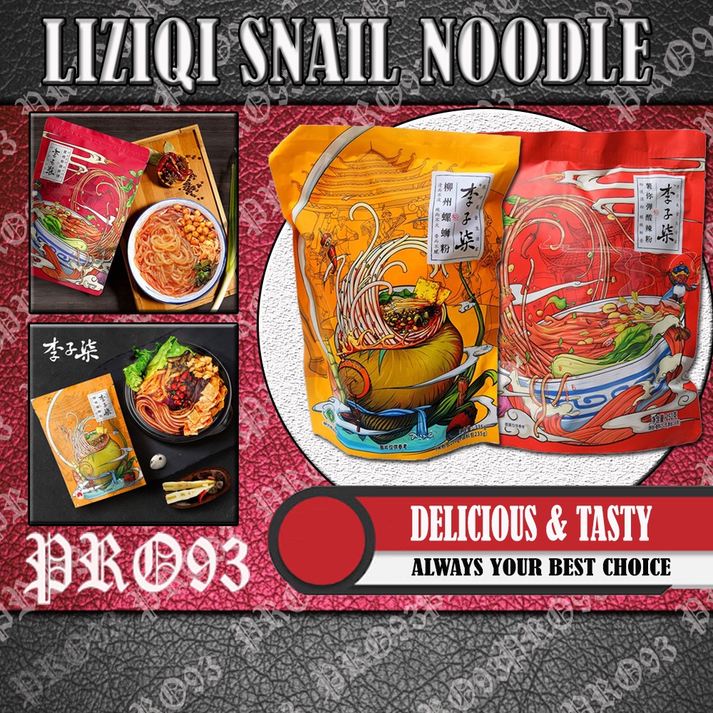 李子柒 螺蛳粉 柳州螺蛳粉 / 李子柒 酸辣粉 薯你弹酸辣粉 335g / 252g LiZiQi Snail Noodle / Sour Spicy Vermicelli | Shopee ...