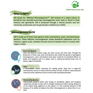 EMRO EM EM1 EM-1 Effective Microorganisms 1 Liter | Shopee Malaysia