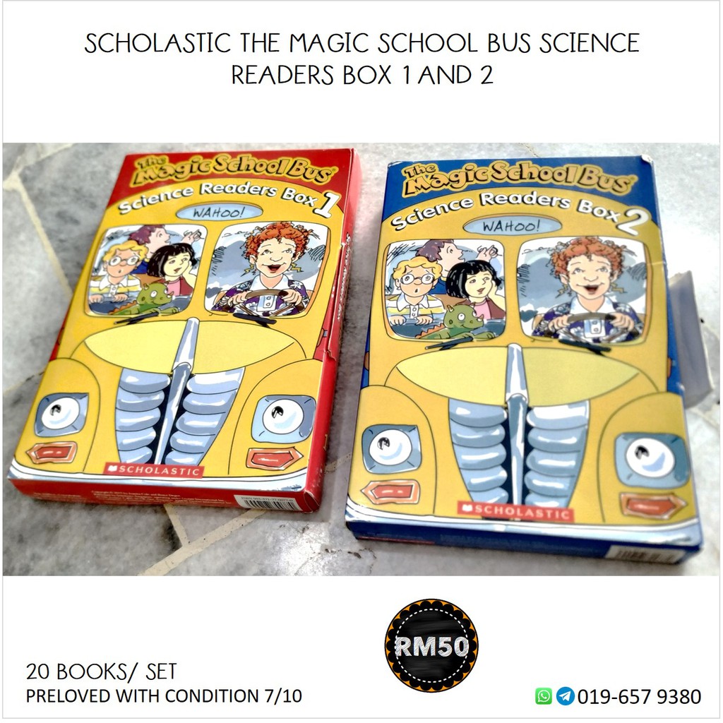 Scholastic The Magic School Bus Science Readers 20 Books : Preloved ...