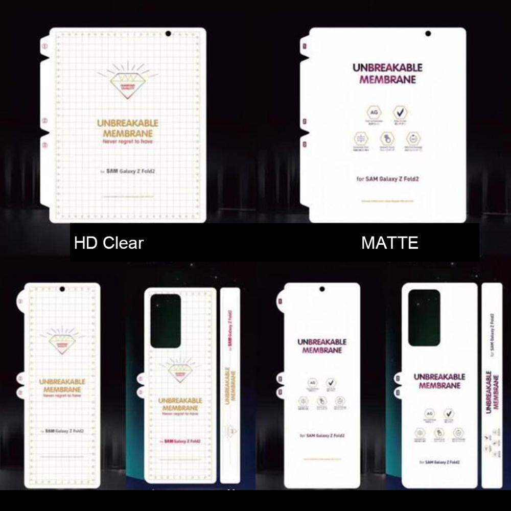 HD&Matte UNBreakable Membrane Screen Protector For Samsung Galaxy Z ...