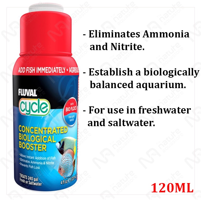 Fluval Cycle Biological Enhancer 120ml | Shopee Malaysia