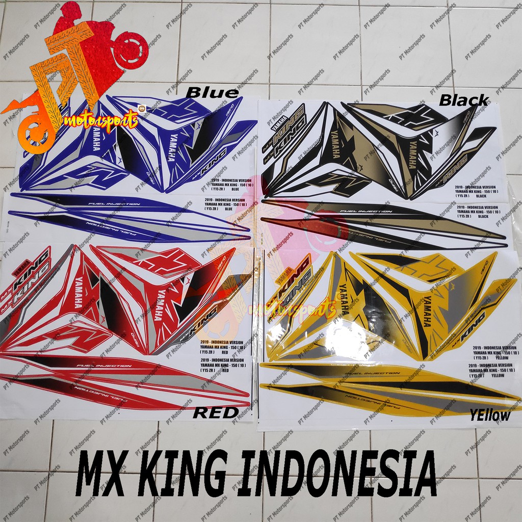 Yamaha Y15ZR Y15 MX KING Indonesia Blue Yellow Red Black Y15 Body ...