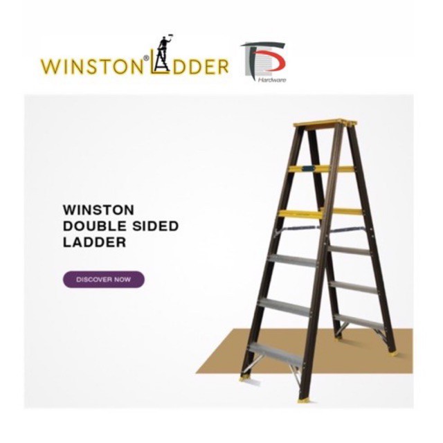 [100% ORIGINAL] WINSTON INDUSTRIAL SUPER HEAVY DUTY ALUMINIUM DOUBLE ...