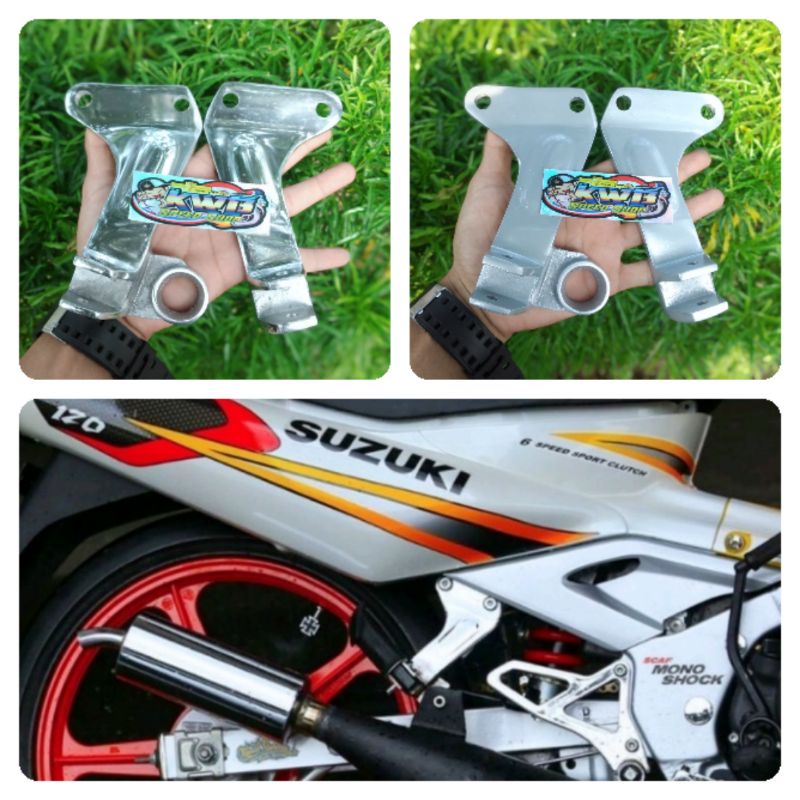 Footstep bostep power foot step suzuki satria lumba rear footrest ...