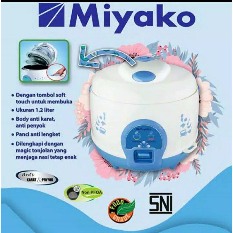 Magicom Miyako 512C 1,2 Liters | Shopee Malaysia