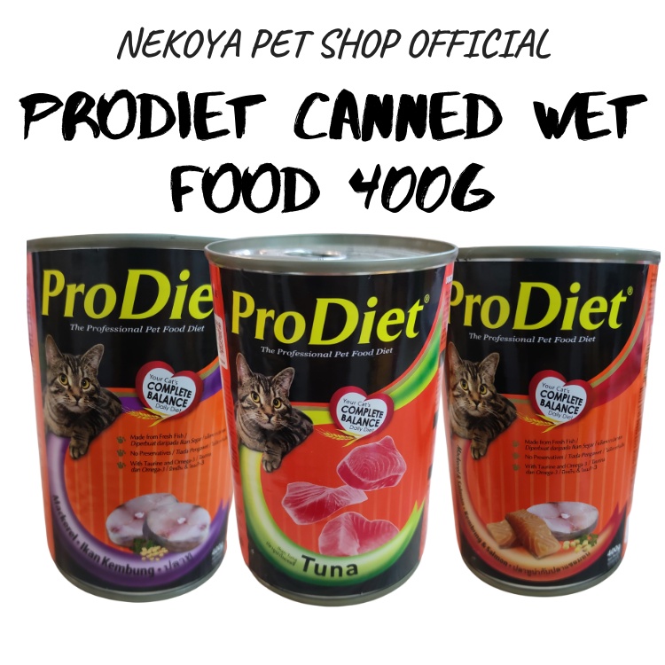 ProDiet Canned Wet food 400G | Shopee Malaysia