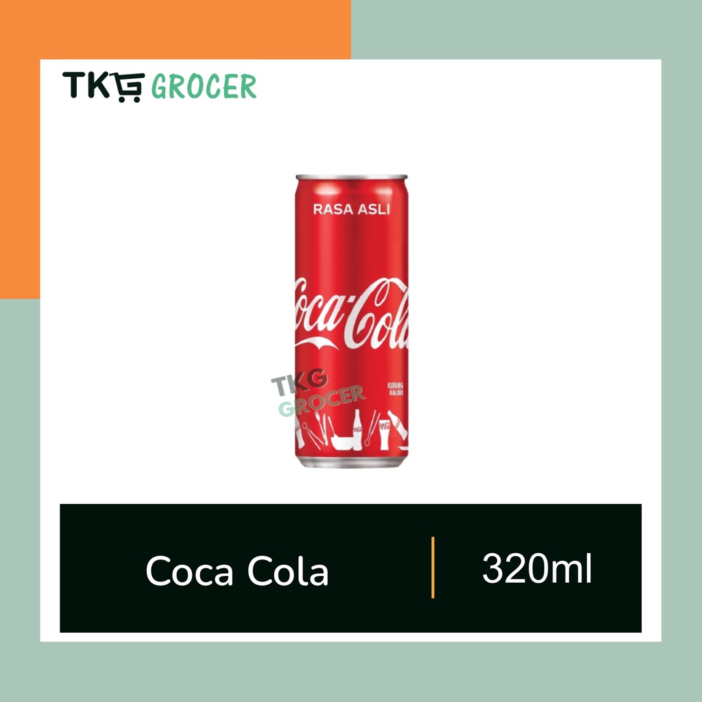 Coca Cola Rasa Asli 320ml | Shopee Malaysia