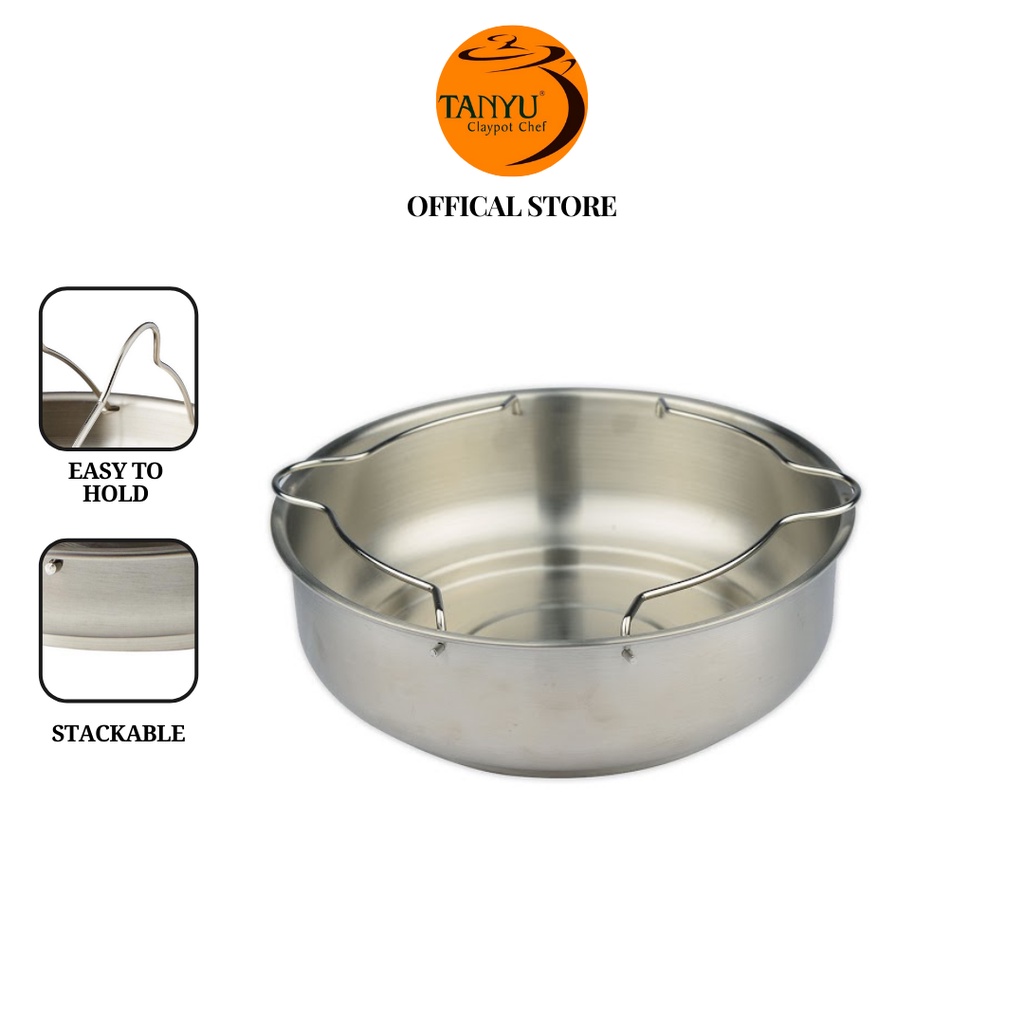 Stainless Steel Steamer Tray(L) 21x7cm [ Stackable - Fit Pressure ...