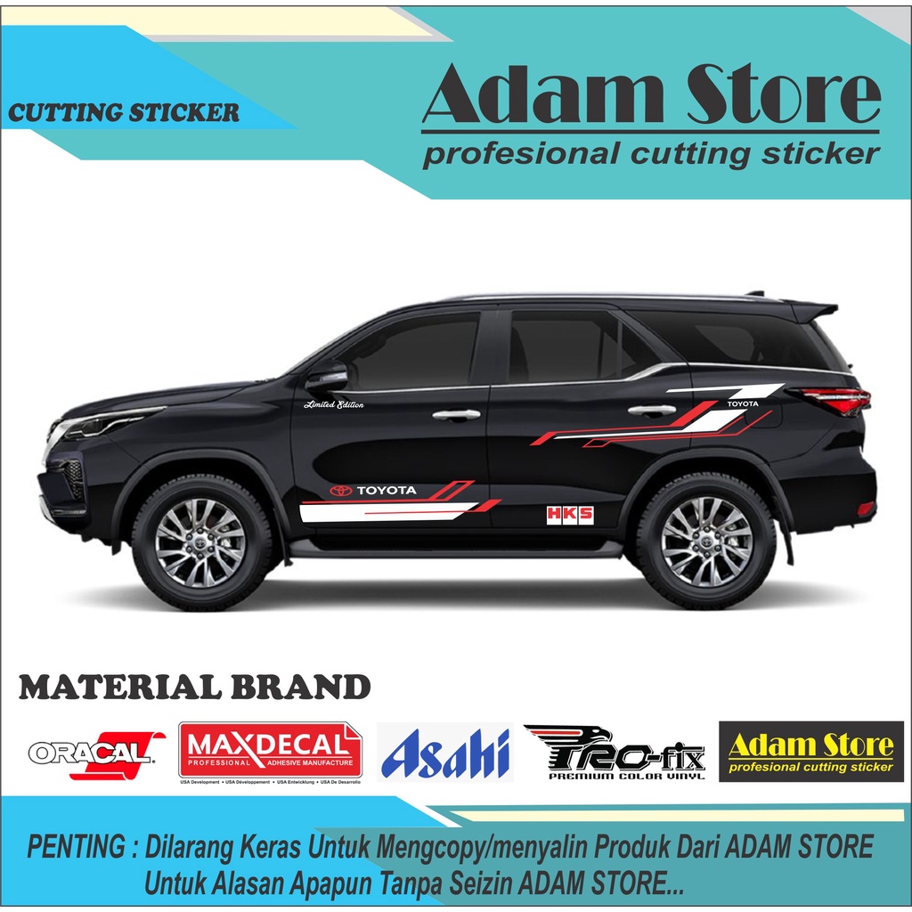 Toyota fortuner sticker toyota fortuner toyota fortuner sticker toyota ...
