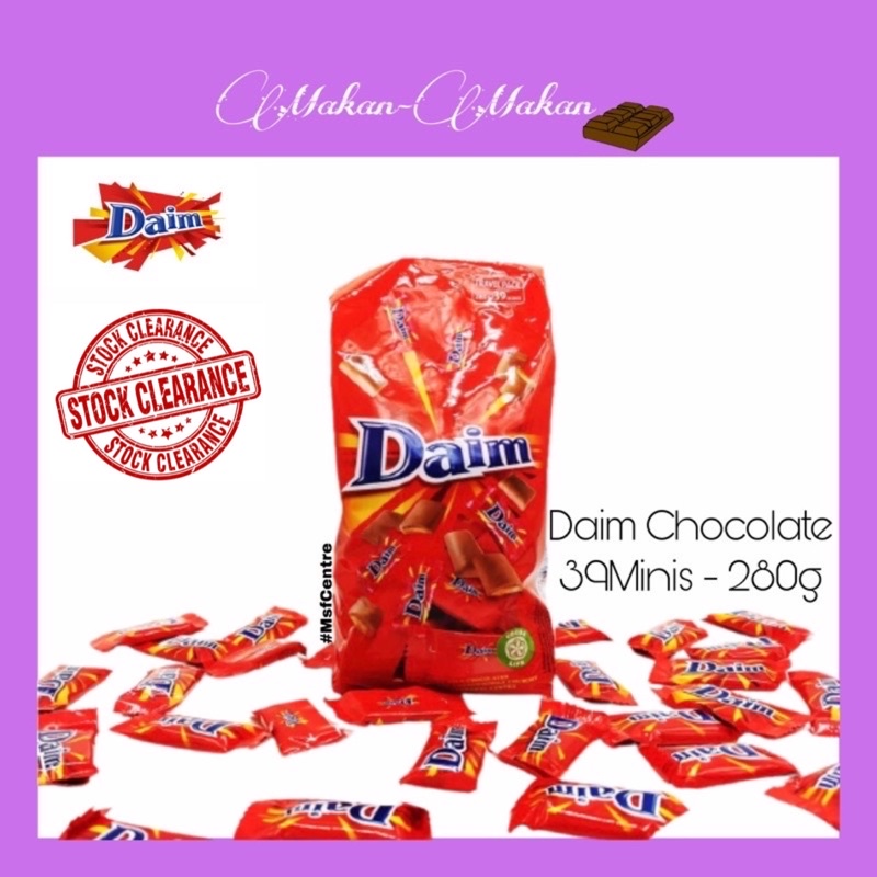 🔥Ready Stock🔥HALAL DAIM CHOCOLATE LANGKAWI 🍫 280G (39PCS) | Shopee Malaysia
