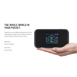 5G MIFI Portable Hotspot ZTE MU5002 (5G 3.8 Gbps 32WIFI Share 4500mAH ...