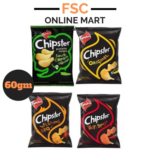 [FSC] Twisties Chipster Potato Chips 60gm | Shopee Malaysia