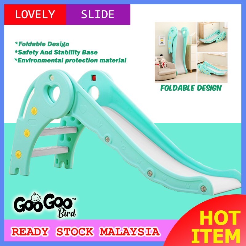GOOGOO BIRD Lovely Slide Foldable Playground Indoor Home DIY Mini ...