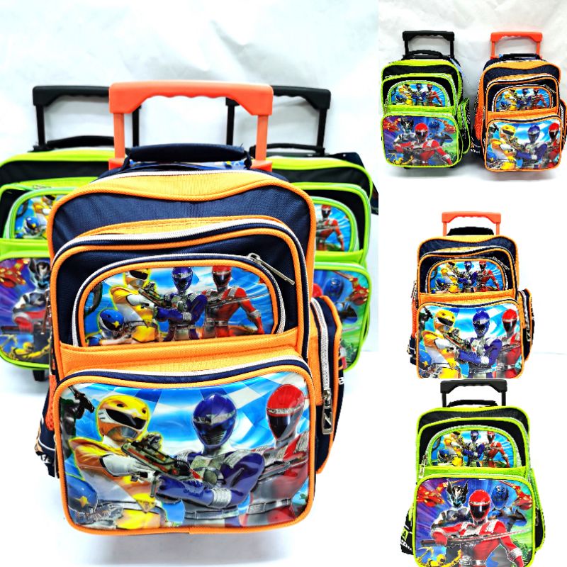 Power Rangers Troli Beg Budak Sekolah Tadika Sekolah Rendah Trolley ...