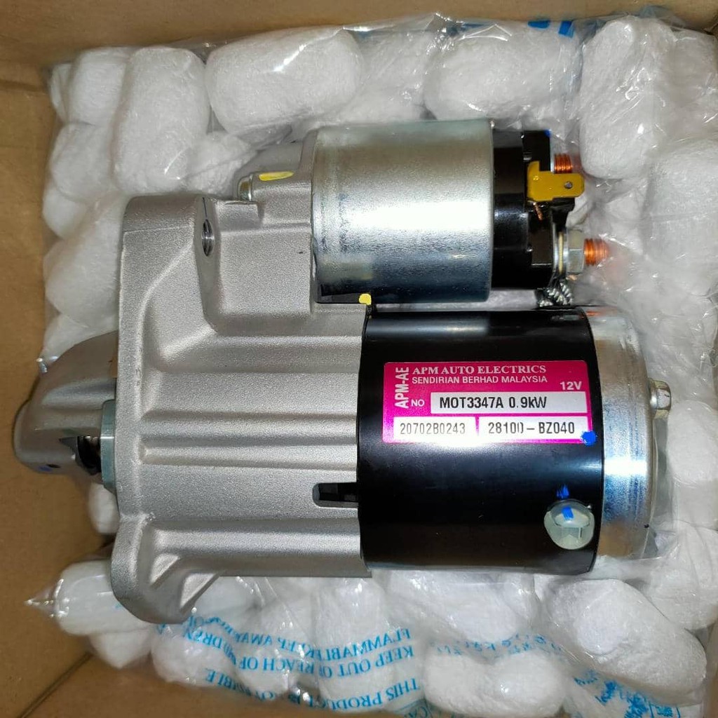 Original Perodua Alza 1.5/ Perodua Myvi Starter [28100-BZ040] | Shopee ...
