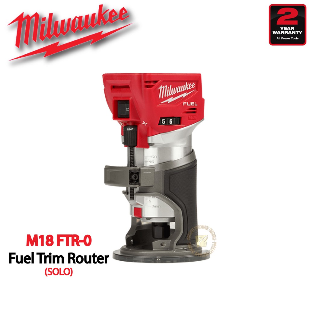 Milwaukee M18 FTR-0 Fuel Trim Router ( BARE TOOL ) | Shopee Malaysia