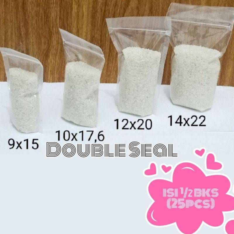 MICRON Plastic Clip Standing Pouch Double Seal, thick: 100 microns (1 ...