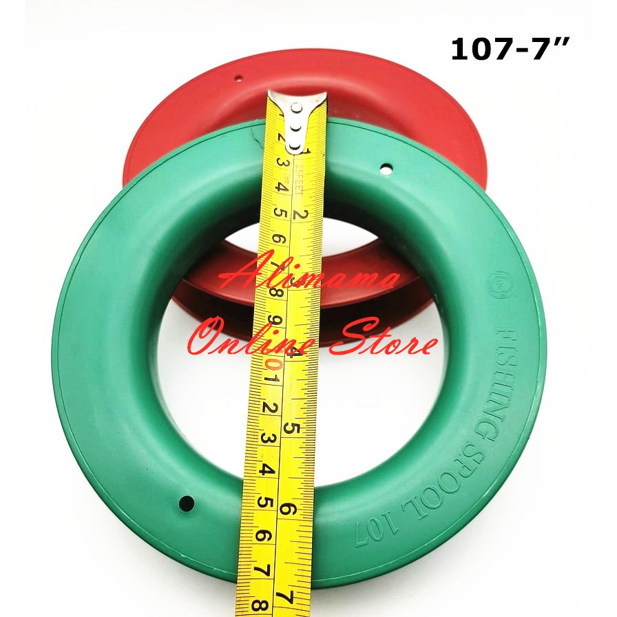 PLASTIC FISHING LINE SPOOL / KOYAN TALI PANCING PLASTIK 104 / 105 / 106 ...