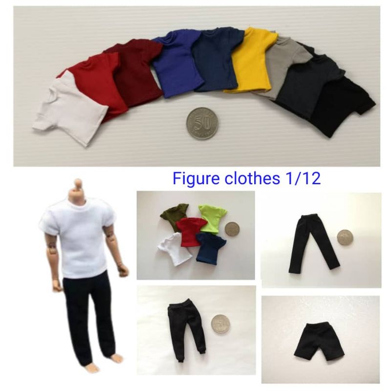 Male Action figure clothes 1/12 / For shf Mr figure damtoys crazy ...