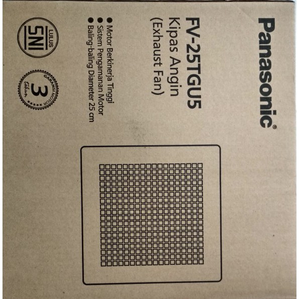 Panasonic Ceiling Exhaust Fan 10 In FV-25TGU SUCTION Fan | Shopee Malaysia