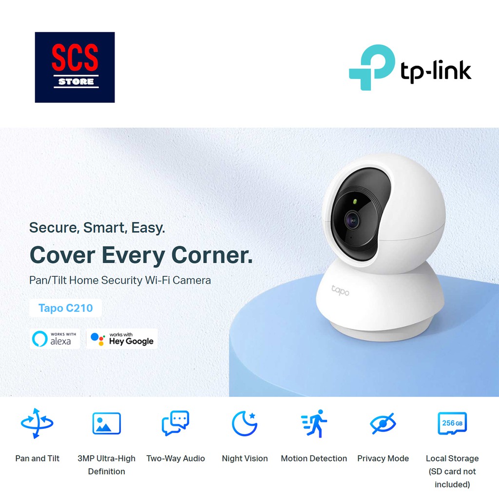 TP-Link Tapo C210 / C230 / C510W Pan/Tilt Home Security Wi-Fi Camera | Shopee Malaysia