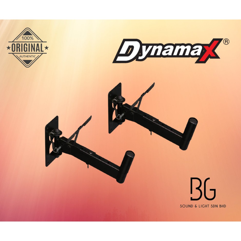 DYNAMAX SPS823 Wall Speaker Bracket PAIR WALLBRACKET BRACKET DINDING ...