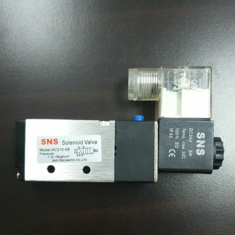 SNS Pneumatic Air Solenoid Valve dc24v , ac110v , ac 220v pressure 1.5 ...
