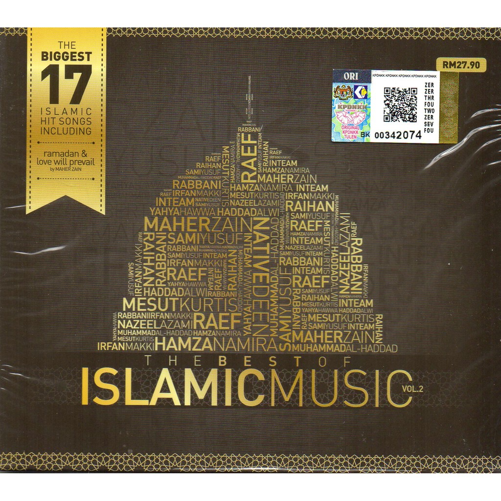 The Best Of Islamic Music VOL.2 ( CD ) ( ISLAMIC CD ) | Shopee Malaysia