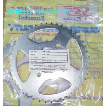 Benelli Rfs150i Suzuki Panther TXR150 SSS Sprocket 44T/45T/46T Harden ...
