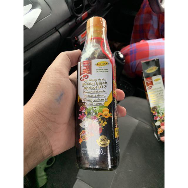 AL IHSAN JUS MADU ARAB BELALAI GAJAH APRICOT B17 DURIAN BELANDA ...