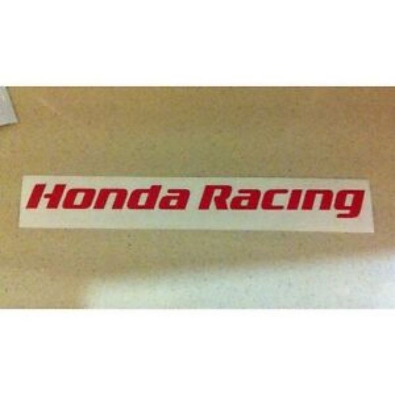 Sticker Plain Honda Racing | Shopee Malaysia