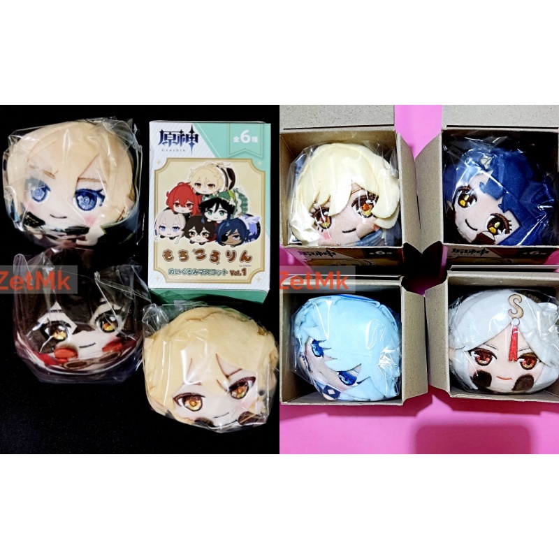 Official Genshin Impact Mochikororin Plushie Aether Jean Amber Chongyun ...